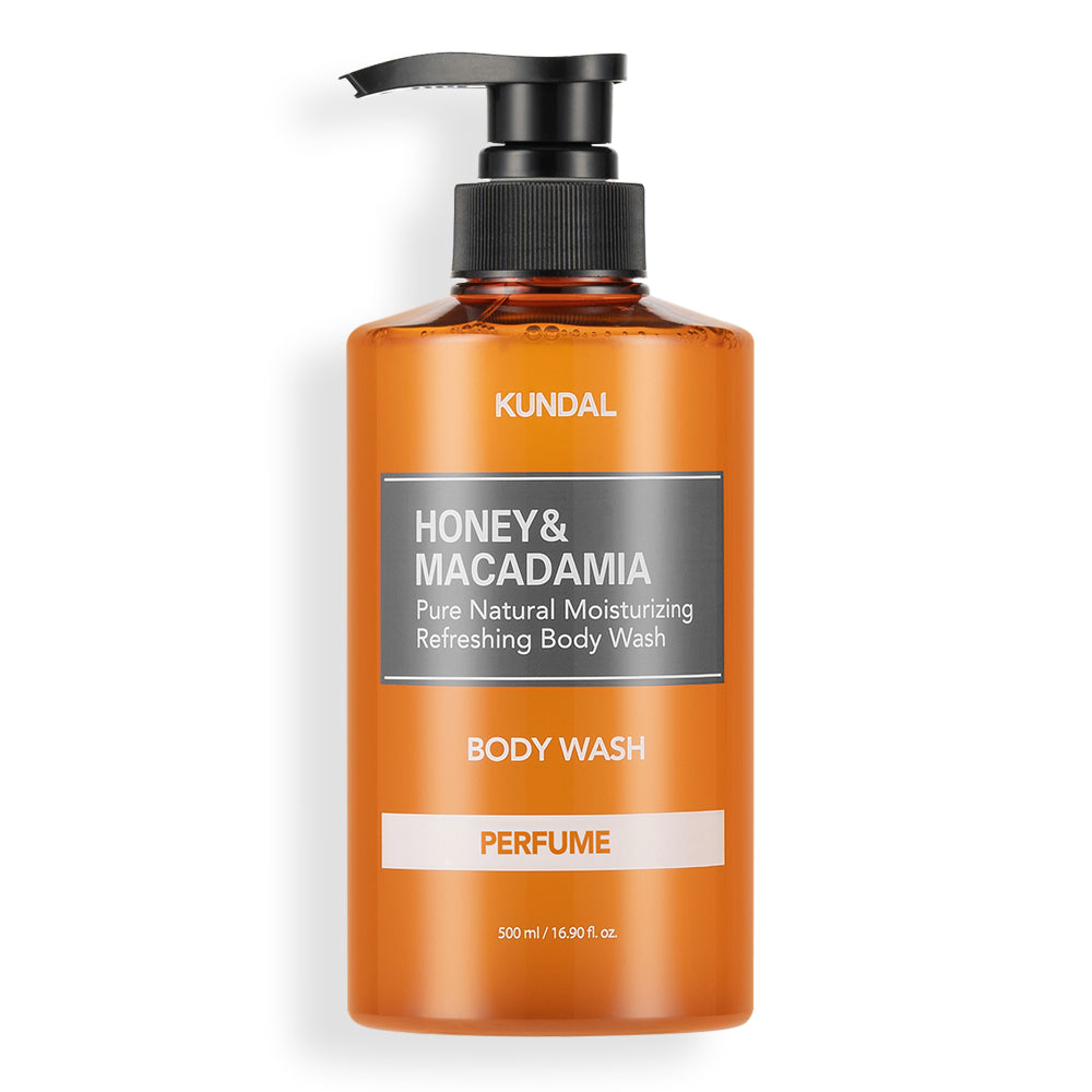 HONEY & MACADAMIA PURE BODY WASH - [5 SCENTS] – KUNDAL